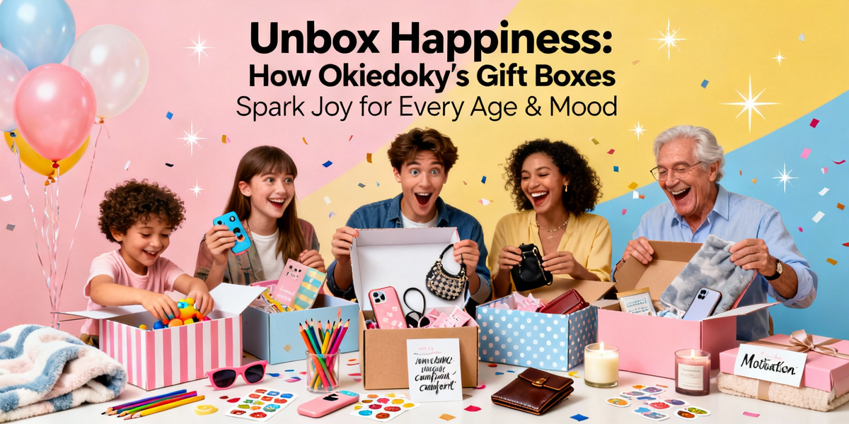 Unbox Happiness: How Okiedoky’s Gift Boxes Spark Joy for Every Age & M